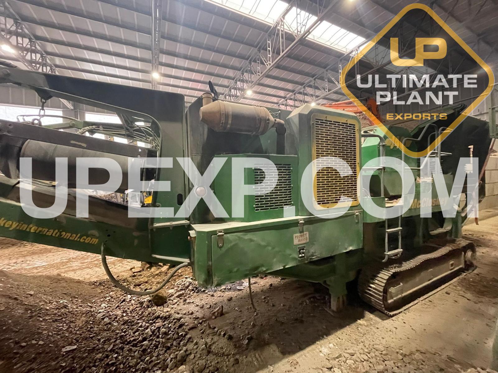 Used McCloskey J40 Crusher (2012) for Sale at Ultimate Plant Exports