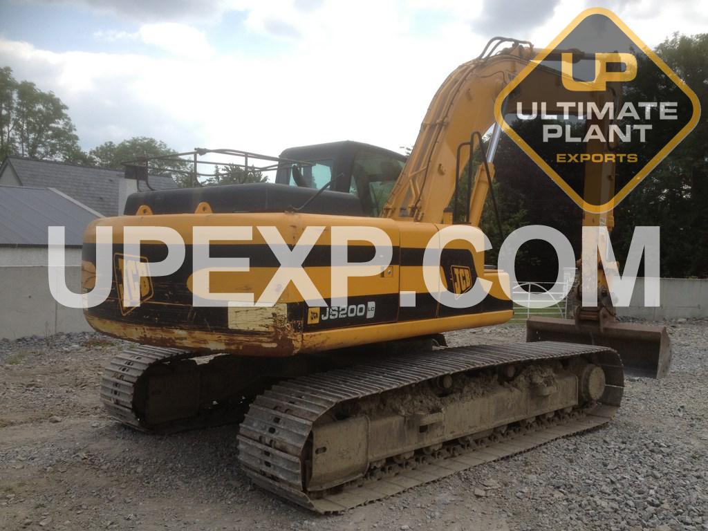 Used JCB JS200LC Crawler Excavator (1999) Sold by Ultimate Plant Exports