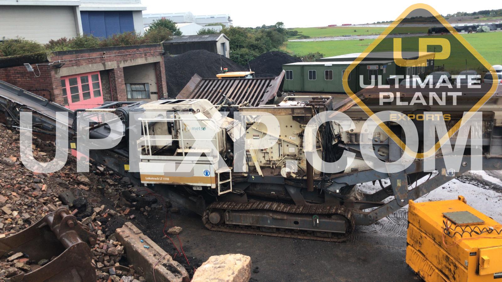 Used Metso LT1110 Impact Crusher (2007) Sold by Ultimate Plant Exports