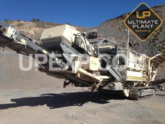 Used Metso Lokotrack LT1213S Impact Crusher (2005) Sold by Ultimate ...