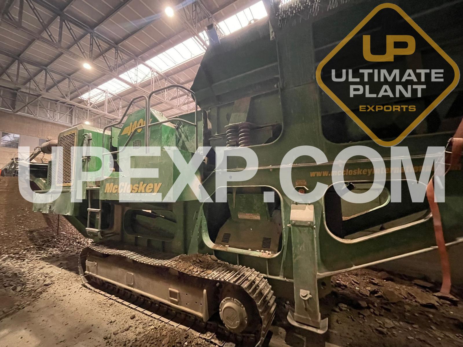 Used McCloskey J40 Crusher (2012) for Sale at Ultimate Plant Exports