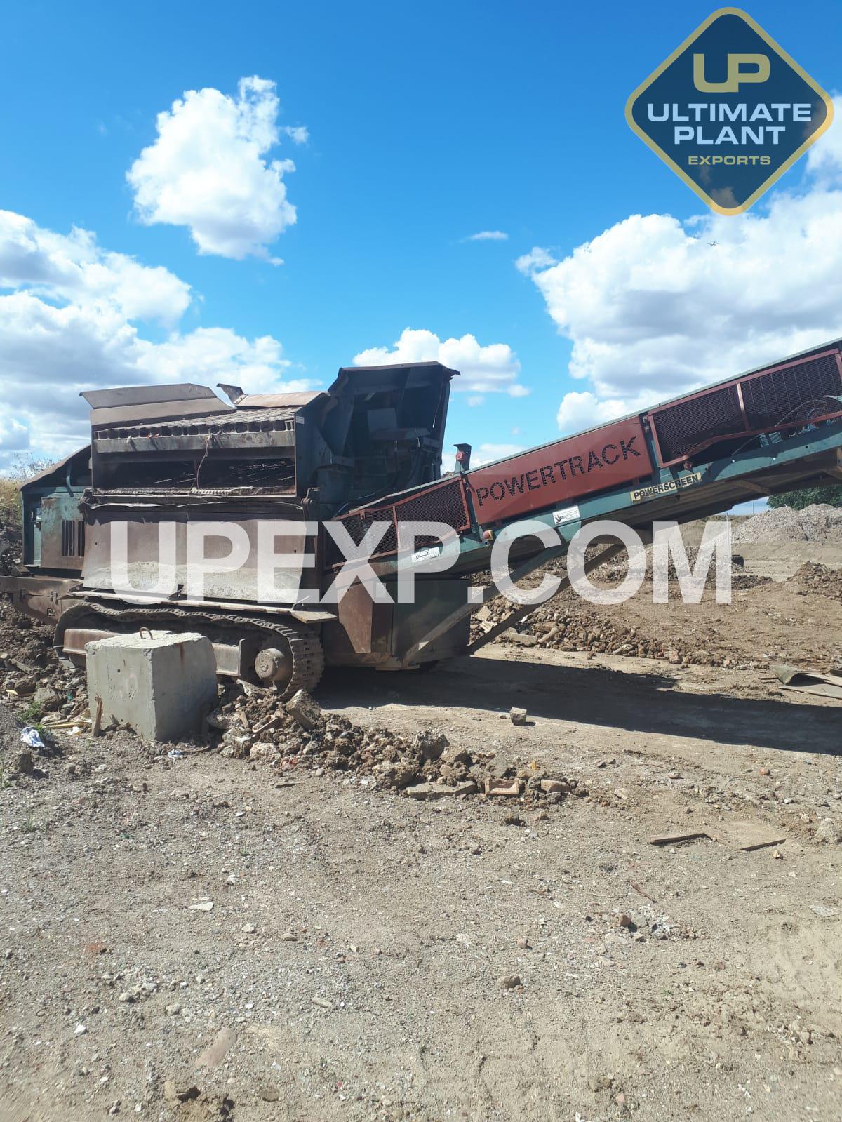 Used Powerscreen Powergrid 800 Screener (2002) Sold by Ultimate Plant ...