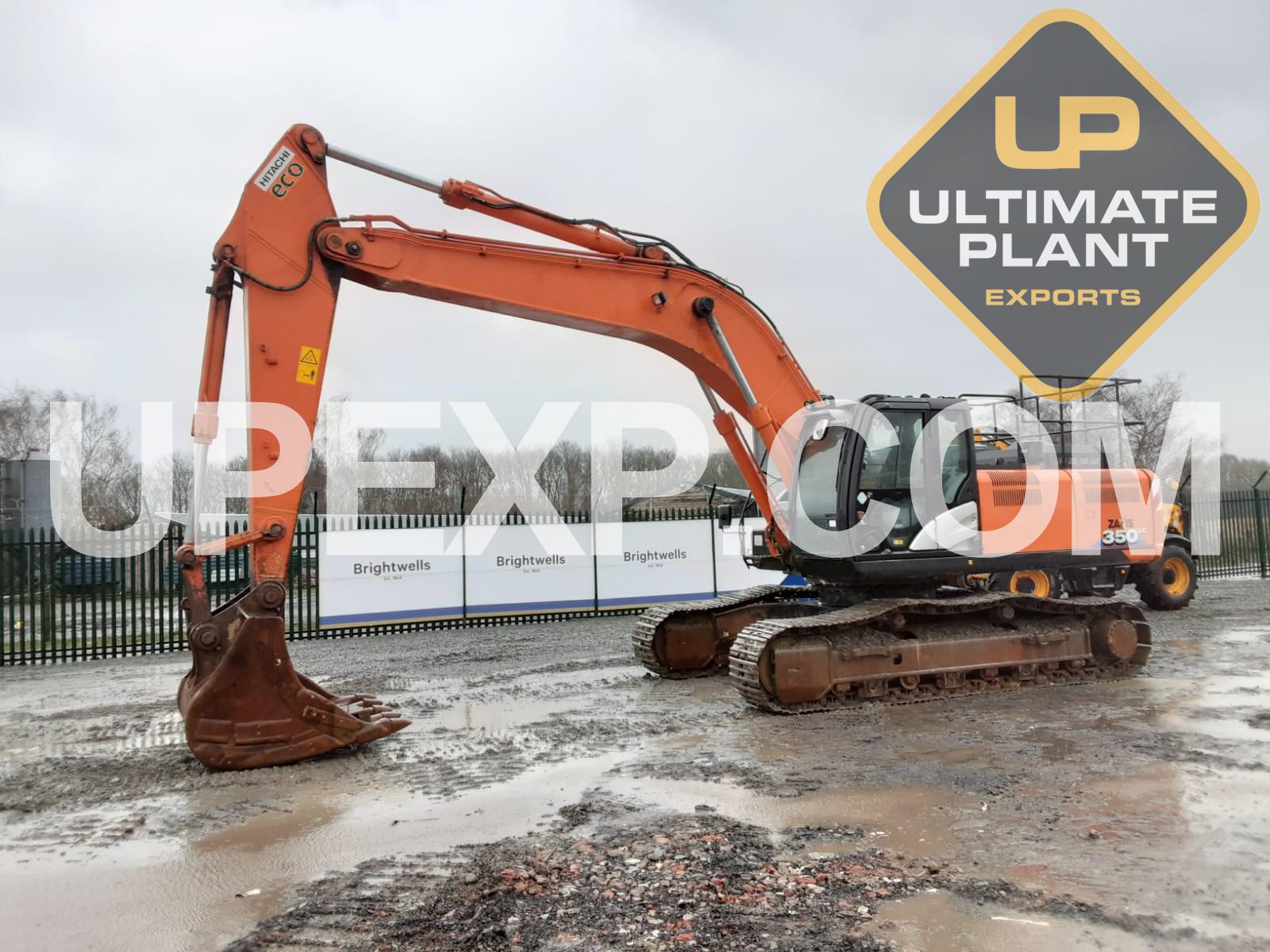 Used Hitachi ZX350LC-6 Crawler Excavator (2016) Sold by Ultimate Plant Exports